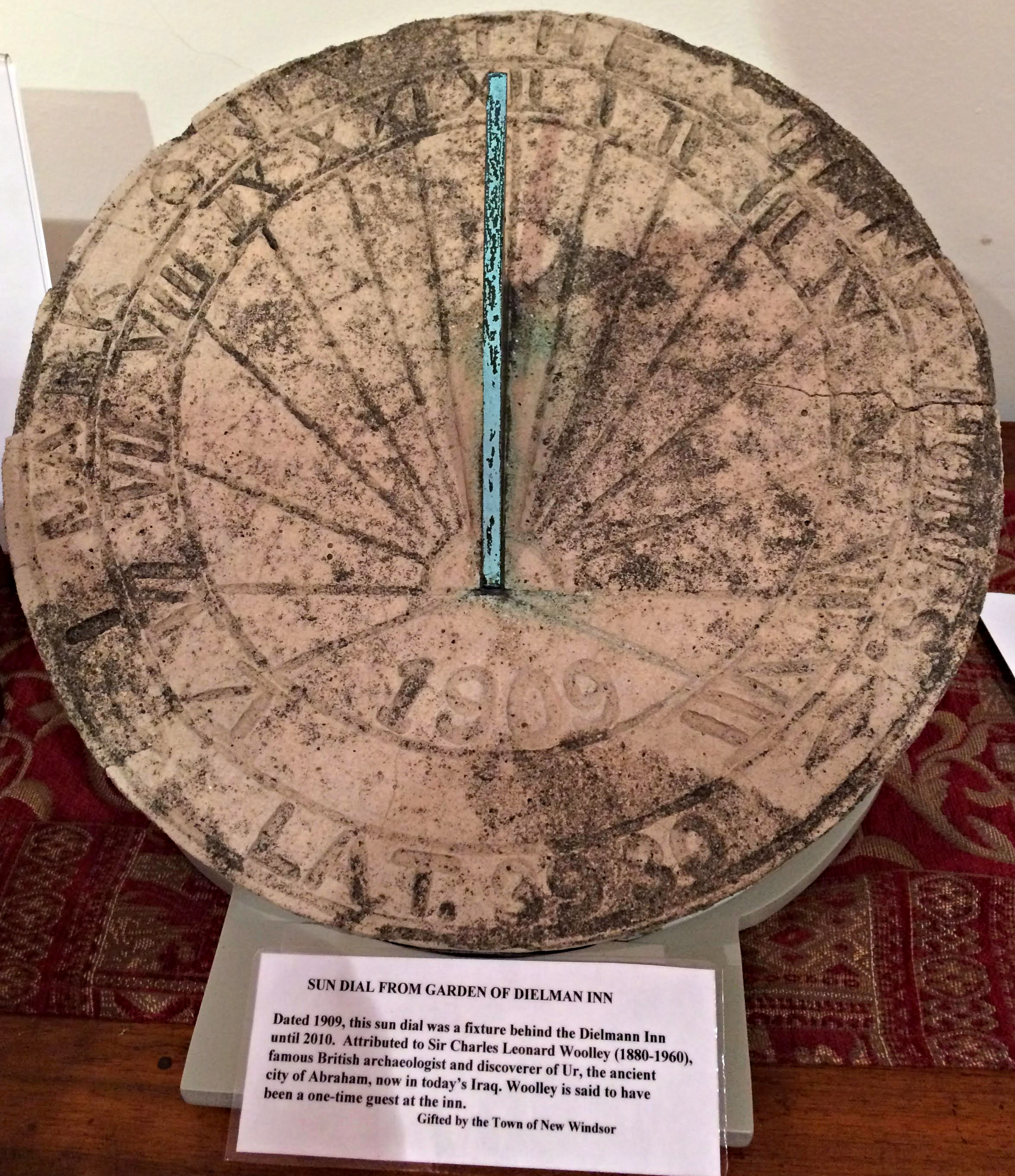 Dielman Inn Sun Dial – Bygone Maryland